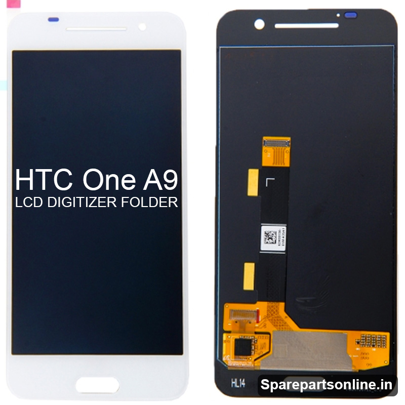 HTC One A9 Gold Lcd Screen Display Folder Combo with Digitizer Glass ...