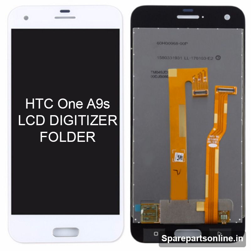 HTC One S9 Black Lcd Screen Display Folder Combo with Digitizer Glass ...