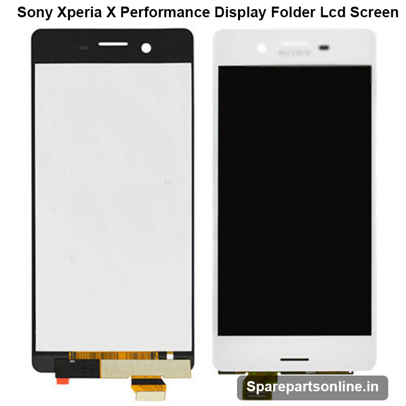 Sony Xperia X F5121 F5122 Black Lcd Screen Display Folder Combo with Digitizer | Sparepartsonline.in