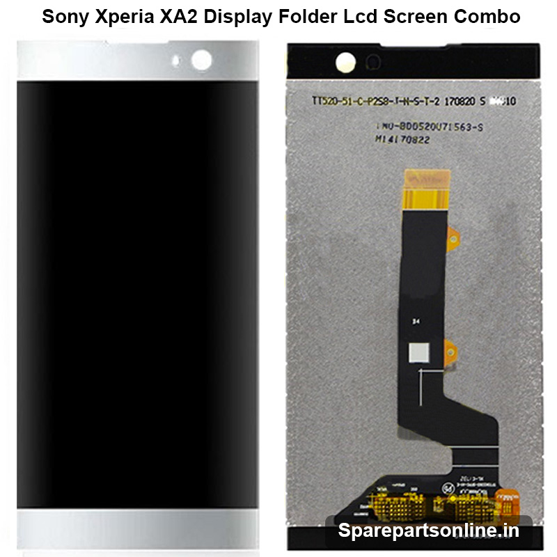 Sony Xperia X F5121 F5122 Black Lcd Screen Display Folder Combo with Digitizer | Sparepartsonline.in