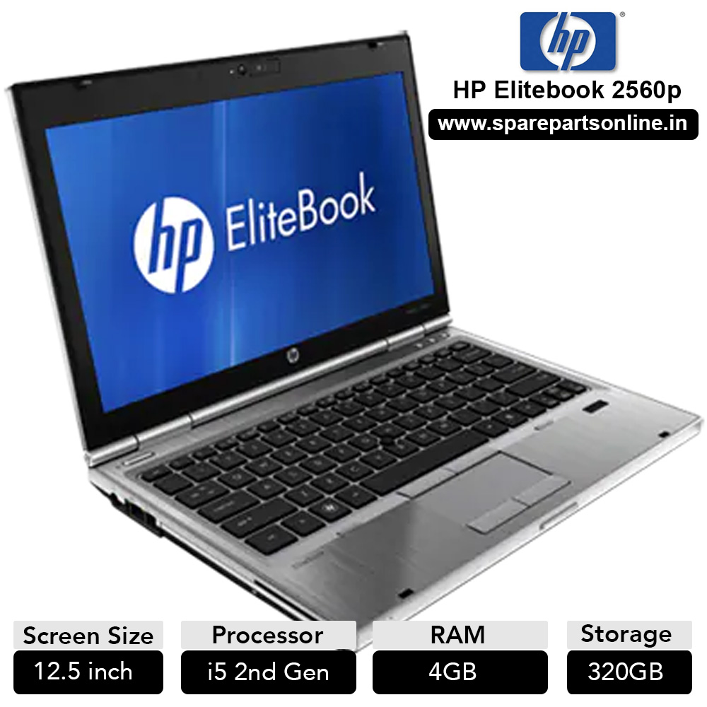 HP EliteBook 2560p Used Laptop with 12.5 inch Screen Core i5 (2nd Gen ...