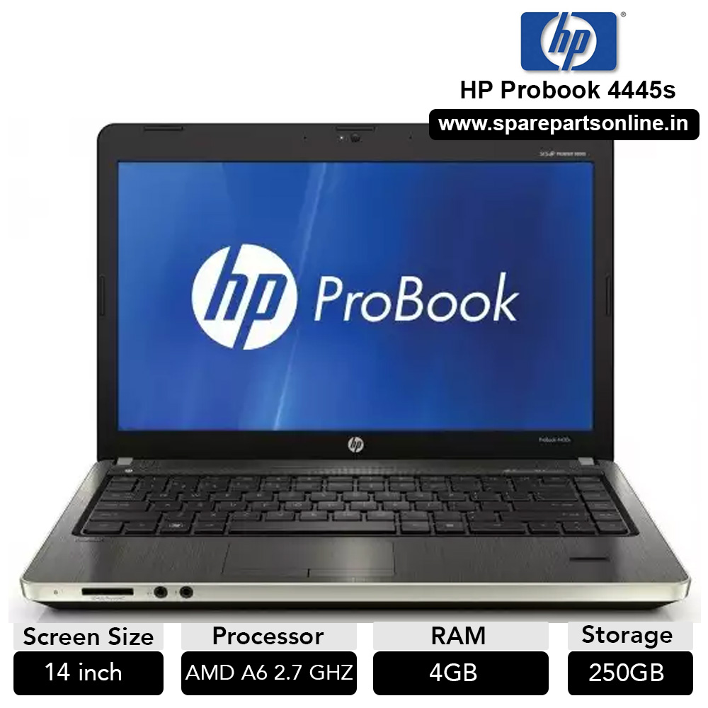 HP Pro Book 4445S 6475B Used Laptop with 14 inch Screen AMD A6 2.7GHZ ...